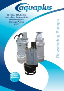 Aquaplus SD SDA SDL Series Brochure - Aquaplus pumps